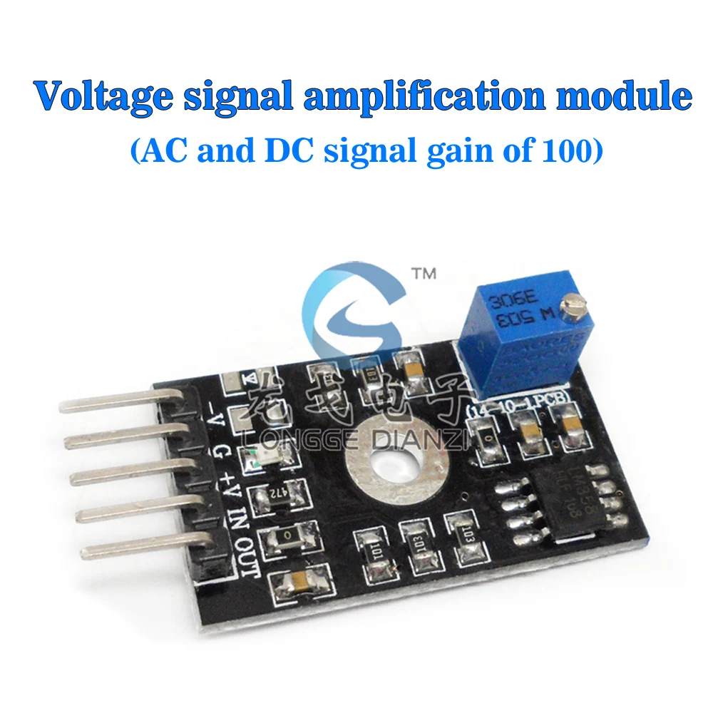 Universal Ac And Dc Signal Amplification Module, Dual Power Supplies ...