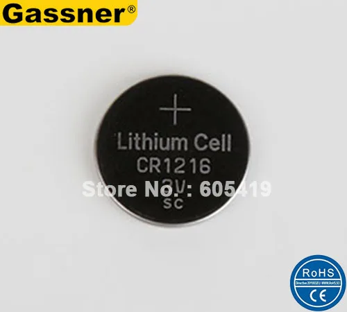 5000pcs/lot Cr1216 3v Lithium Coin Cell Batteries Br1216 Lm1216 5034lc ...