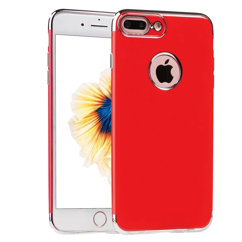 SULADA Luxury Red Plating Case for iPhone 8 Case iPhone 7 Plus Soft TPU ...