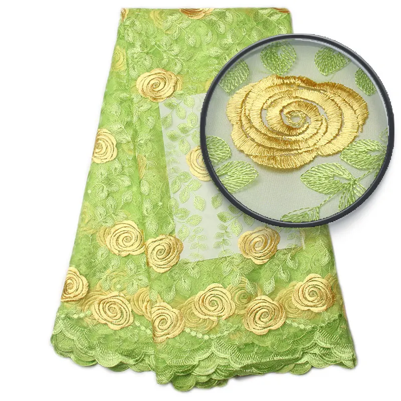 Green African Laces Fabric Mr.P 2017 Hot Sale Net Lace Latest French ...