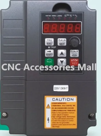 VFD inverter 1.5KW 220v input 380V output HY01D523B-T 1500W variouble ...