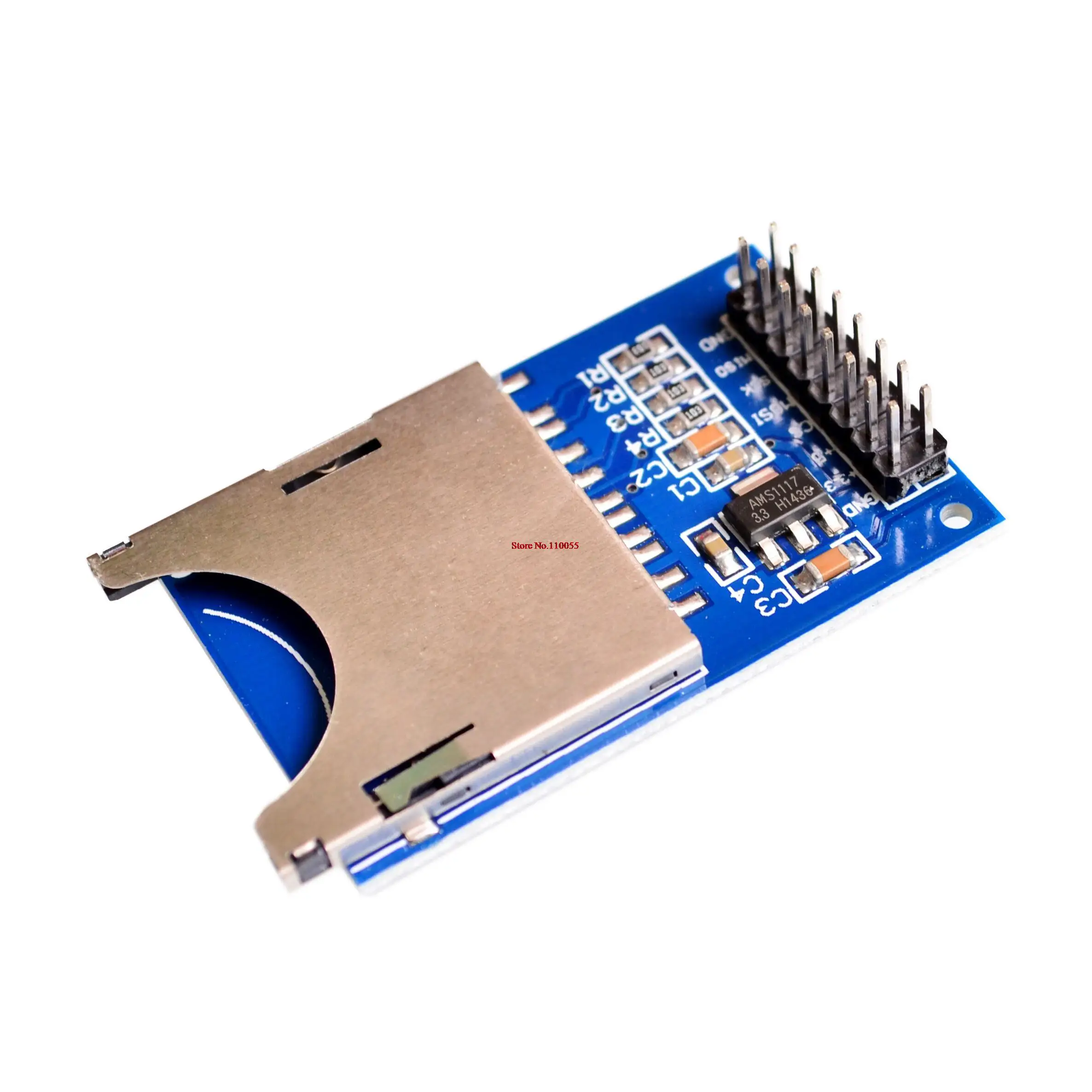 Reading And Writing Module Sd Card Module Slot Socket Reader Arm Mcu In Integrated Circuits From