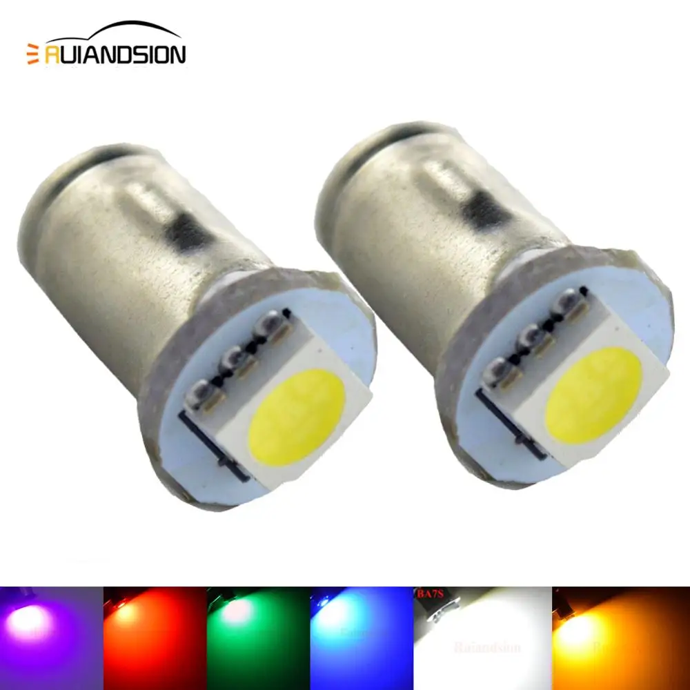2X-BA7S-Instrument-LED-light-LED-5050-1-SMD-6V-12V-DC-Auto-MOTOR ...