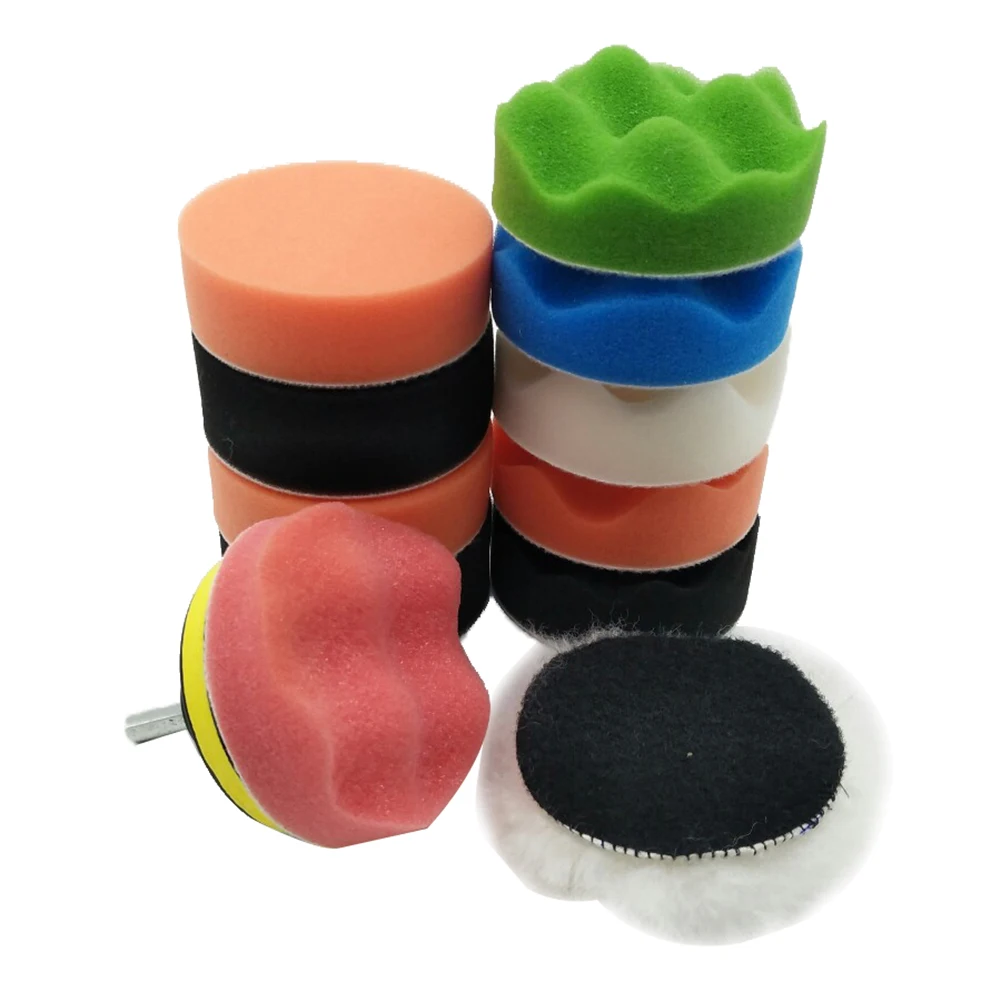 3 inch Polishing Buffing Pad Auto Car Polishers and Buffers Wax Set ...