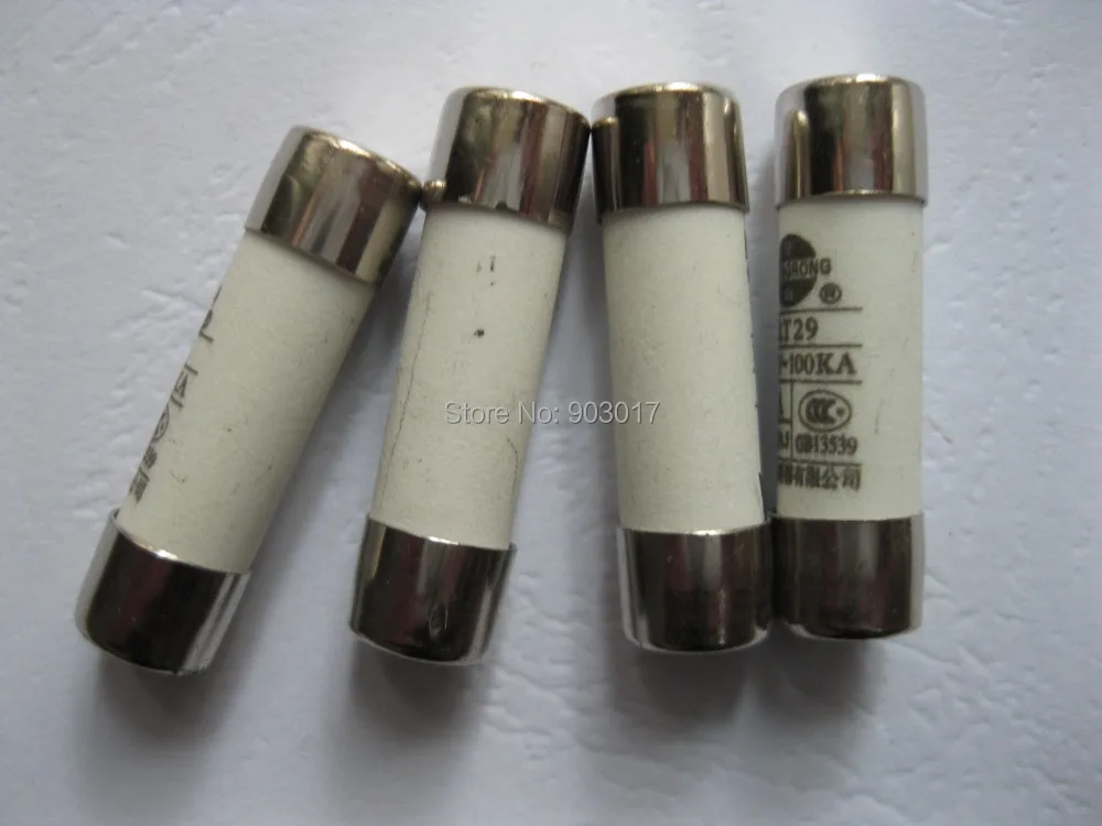 20 Pcs 380v 2a 8.5x31.5mm Ceramic Fuse Powder Filled Cartridge ...