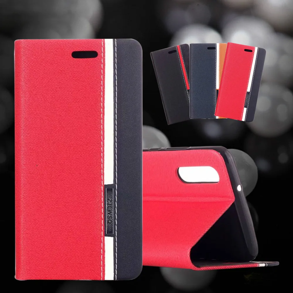 For Samsung Galaxy J6 2018 Case J600 Flip PU Leather case For Samsung ...