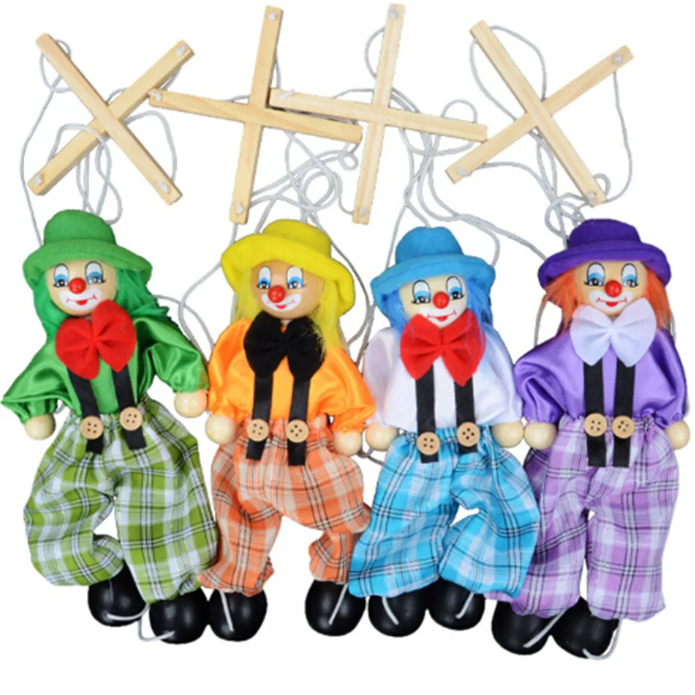 25cm Muppets Baby Toys Hand Finger Puppets Clown Joint Activity Doll ...