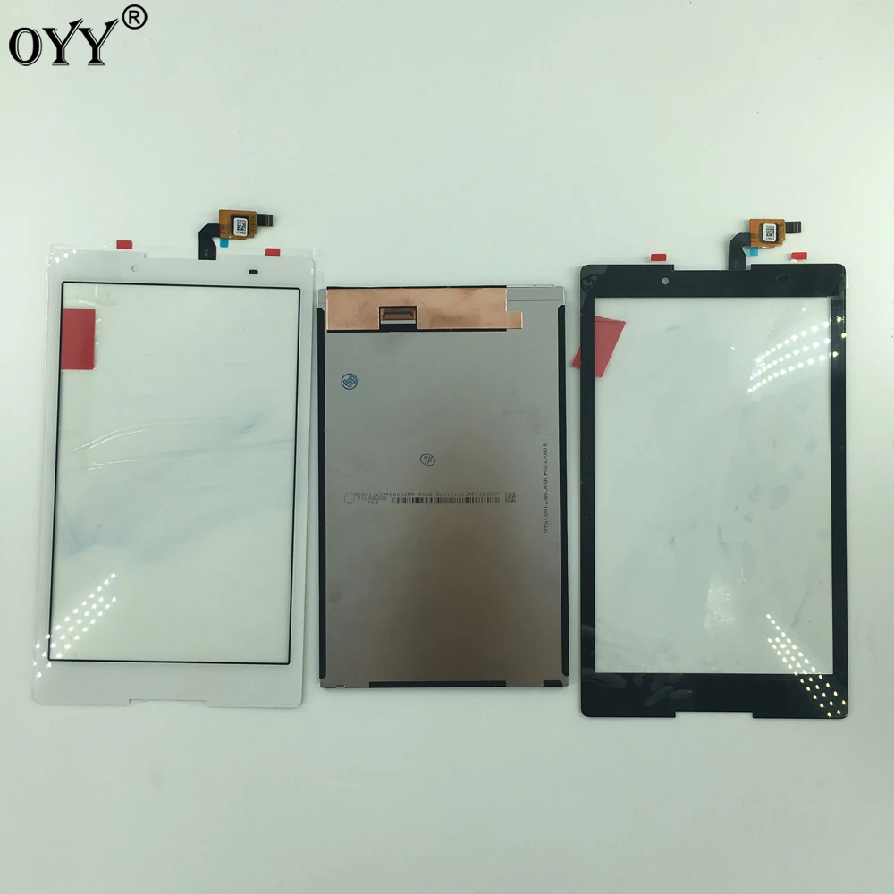 Panel de cristal digitalizador de pantalla táctil LCD, reemplazo para Lenovo Tab 3, TAB3, 8,0 ...