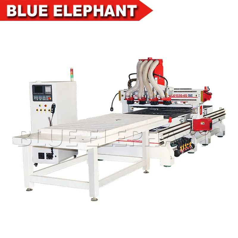 Good price 1330 Multi head engraving cnc machine , 3d wood carving cnc ...