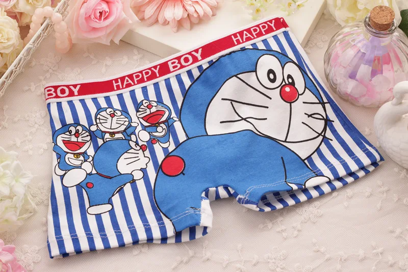 1pcs/Lot Baby Boys Fashion Underwear Kids Cute Doraemon Viking Printed ...