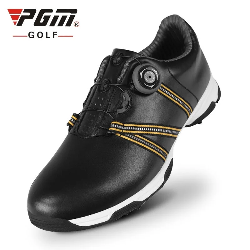 PGM Men Shock Absorption Golf Shoes Waterproof Breathable Sneakers New ...