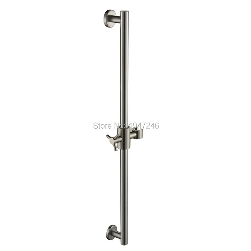 304 Stainless Steel Bathroom Hand Shower Slide Bar Adjustable Sliding ...