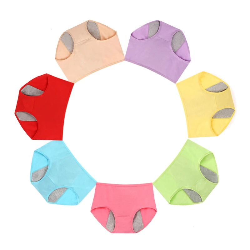 Candy Color Sexy Female Underwear Women's Cotton Panties Lady ...