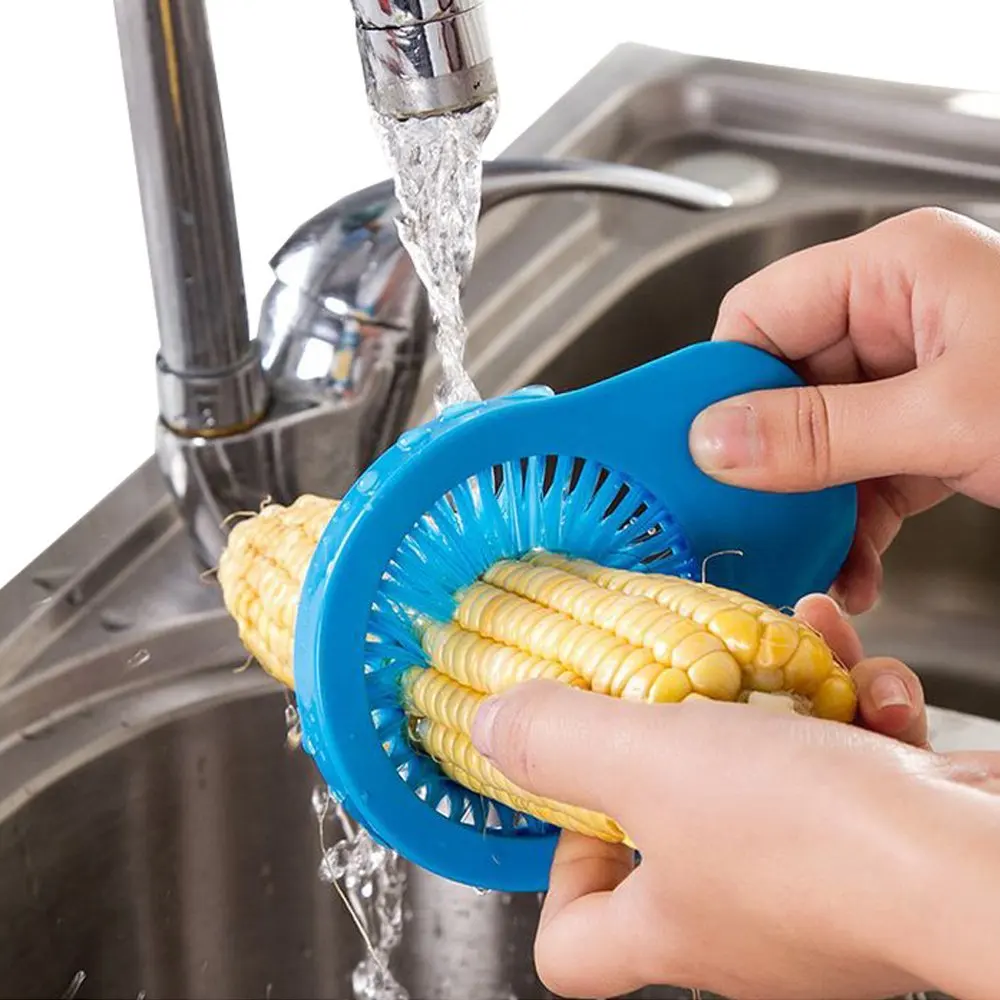 Corn Desilker & Vegetable and Fruit Brush|brush mop|brush bathbrush ...