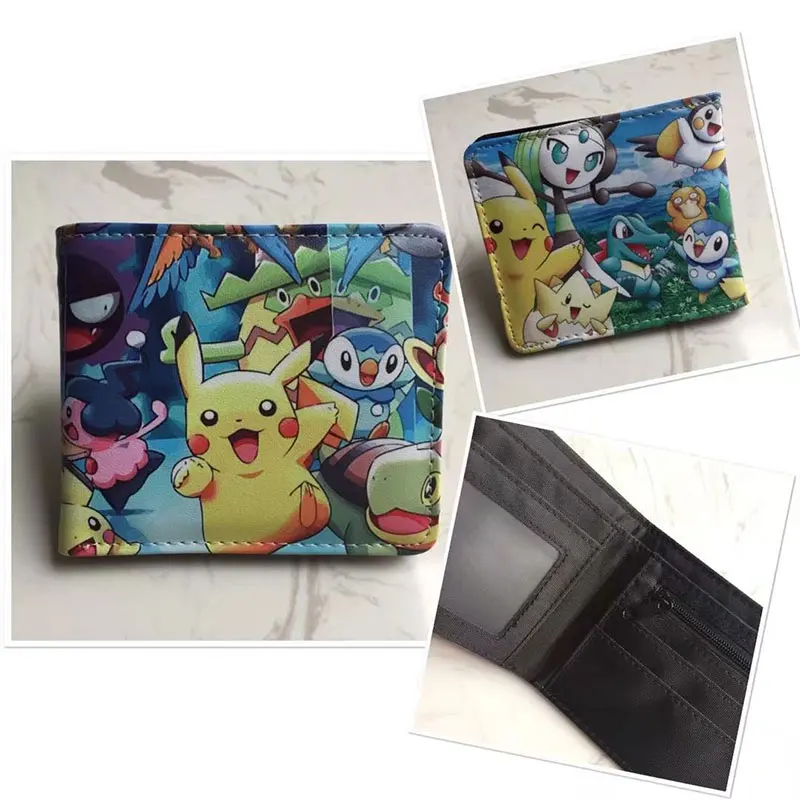 Cartoon Pokemon Series Pikachu Wallet - KawaiiMerch.com