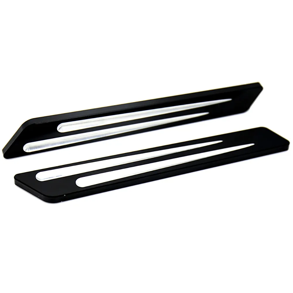 Shallow-Cut-Saddlebag-Guard-Latch-Covers-For-Harley-Touring-Street ...
