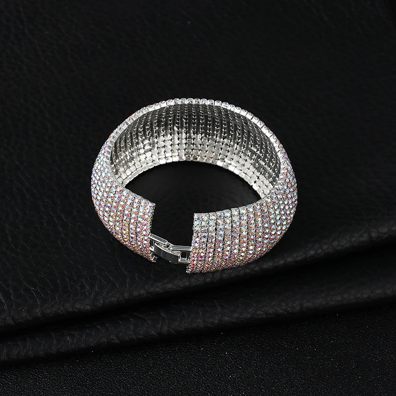 Elegant Deluxe Rhinestone Crystal Bracelet - Queerks™