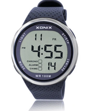 XONIX Mens Sports Watches Digital Waterproof 100m Led Light Outdoor ...