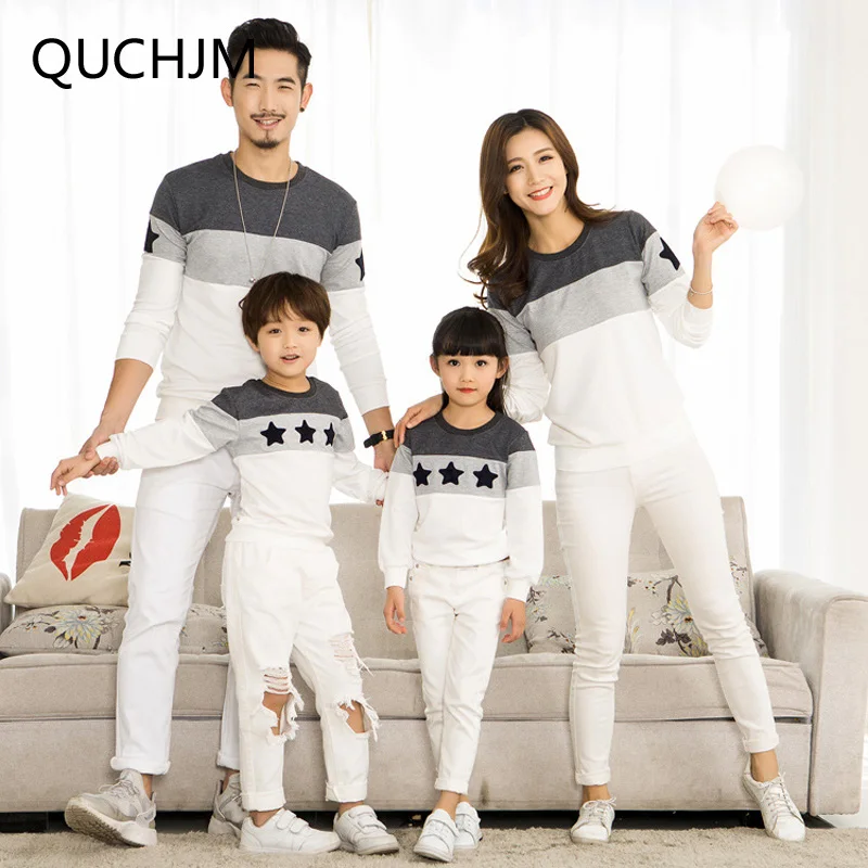 Aliexpress.com : Buy Family Look 2017 Fashion Mother Father Baby Cotton ...