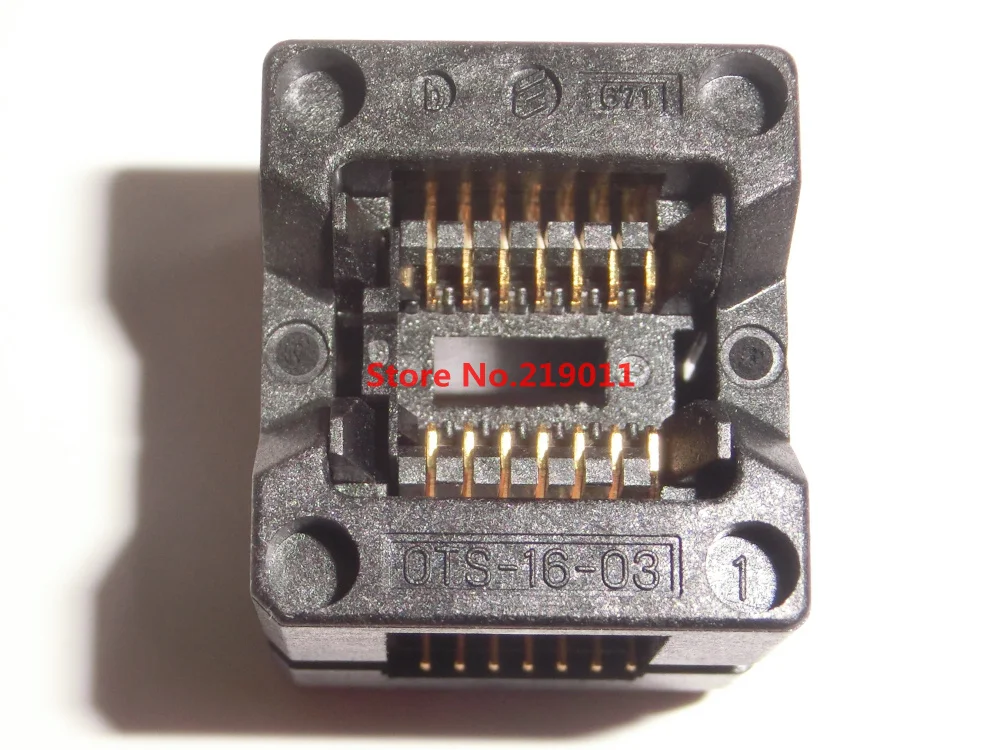 SOP14 SO14 SOIC14 OTS 14(16) 1.27 03 Enplas IC Test Burn In Socket ...