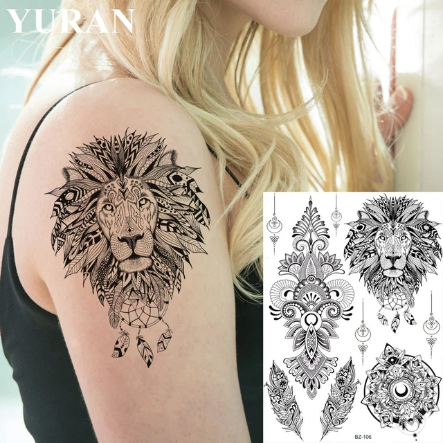 Henna Lion
