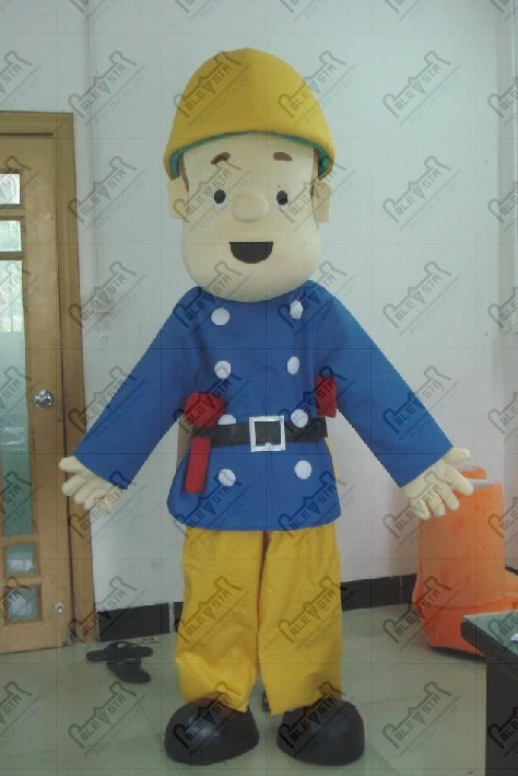 cartoon fireman Sam mascot costumes fireman costumes builder costumes ...