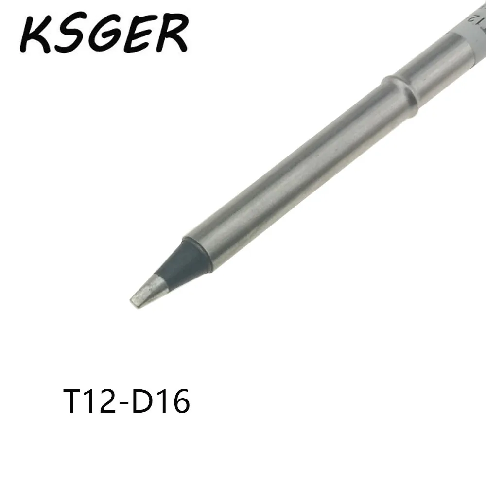 KSGER Black XA Grade T12 D16 T12 Electric Solder Soldering Iron Tips ...