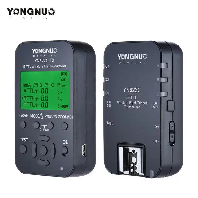 YONGNUO YN 622C KIT YN 622C TX Wireless Trigger Transmitter Receiver E ...