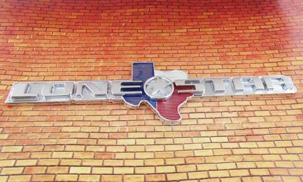 Auto chrome Lone Star TEXAS Edition for Ram 1500 2500 3500 Emblem Badge ...