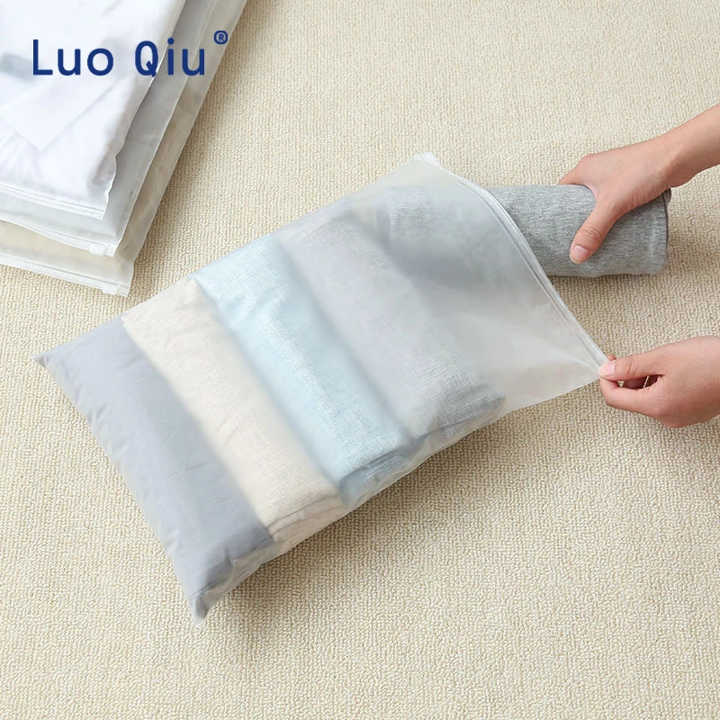 20 Pieces Clear Self-adhesive Clothing Plastic Packaging Bag, Thick Pe ...