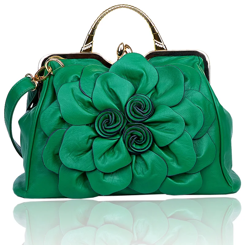 2014 women's handbag fashion shoulder bag handbag cross body flower ...