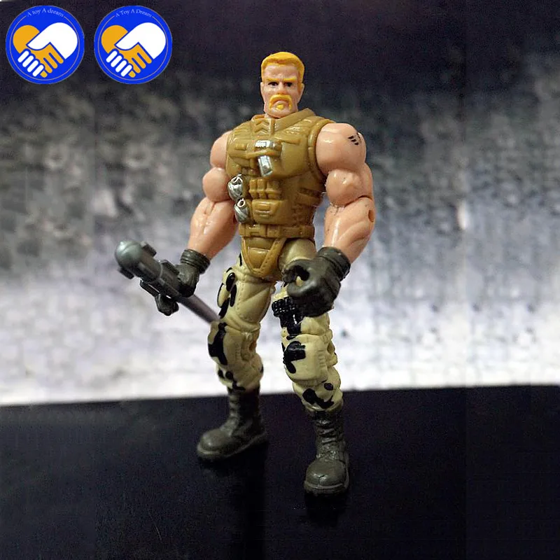 NEW 3.75 incn 1/18 Action Figure Fitness Coach with Big muscle Soldiers ...
