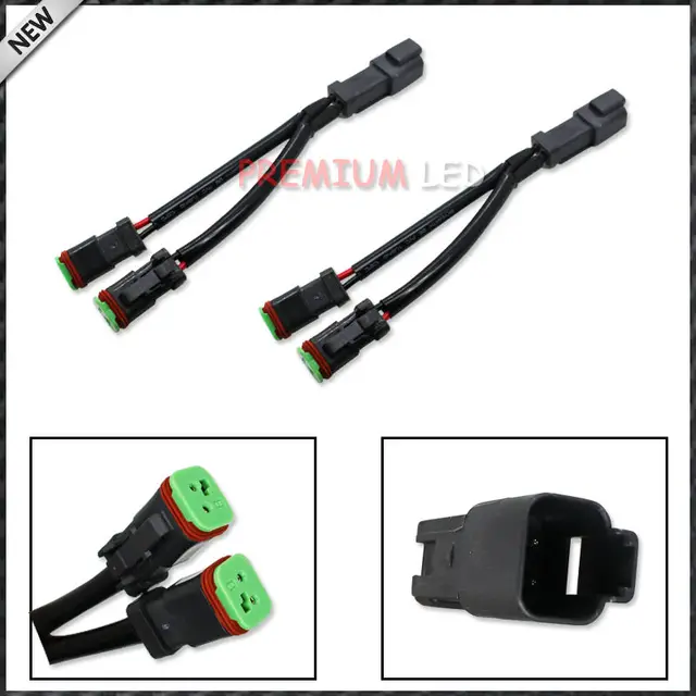 Deutsch Connector 2 In 1 Deutsch Dual DT Adapter Connector, Heavy-Duty ...