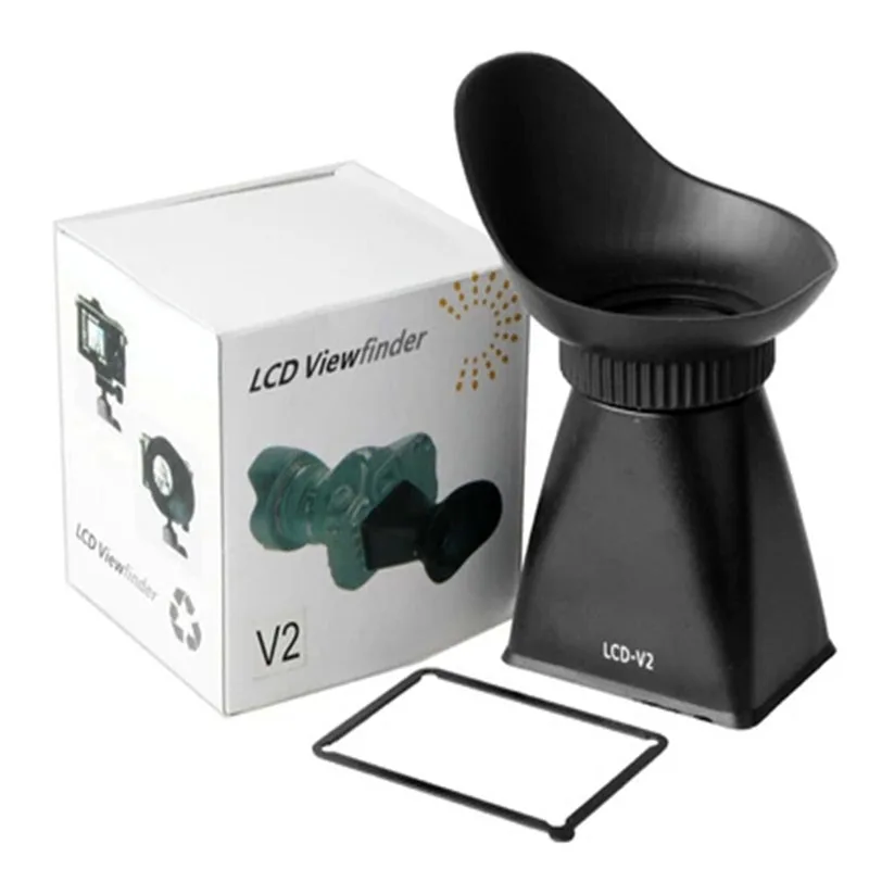 Foleto LCD Viewfinder Magnifier Eyecup cover V1 V2 V3 V4 V5 V6 LCD protector for canon 550D 5D ...