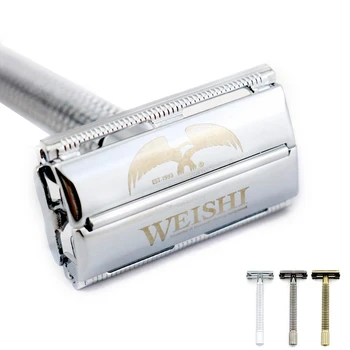 Weishi butterfly safety shaving razors Classic Manual safety razor Long ...