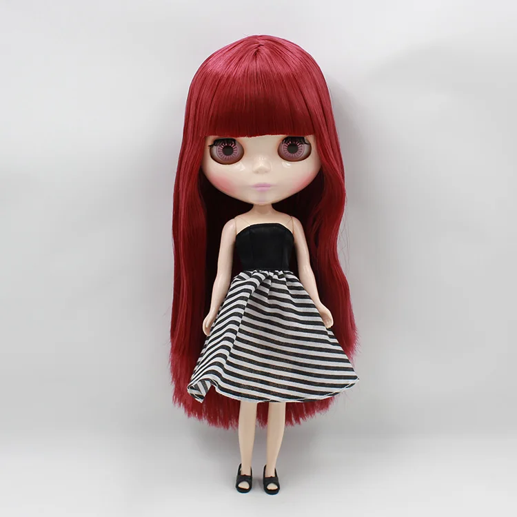 누드 브라이스 인형, 빨간 머리 공장 인형, ksm 0002 DIY 변경에 적합 소녀용 BJD 장난감|nude blythe ...