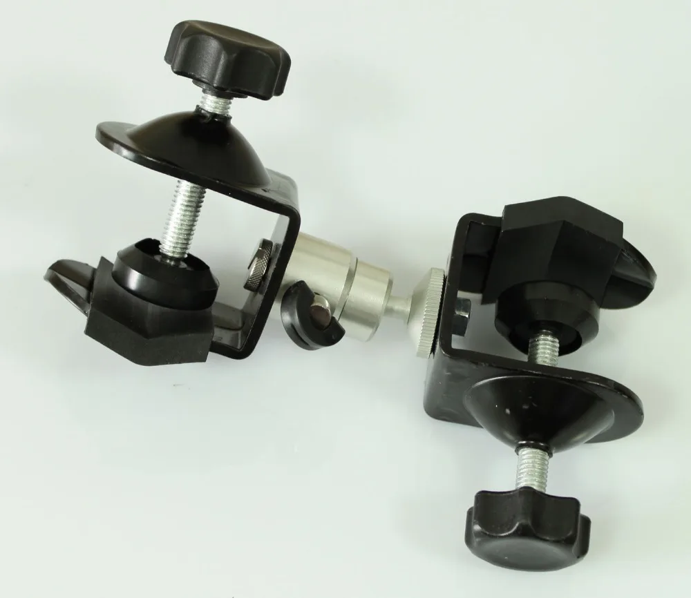 DIY-Photo-Quick-Release-Screw-Rotated-Double-C-Clamp-for-Boom-Arm-Light ...