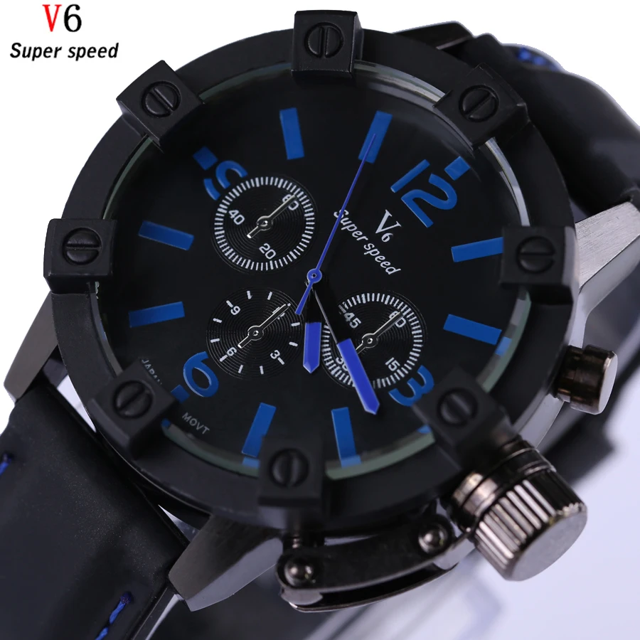 Watches Men 's Fashion Classic Large Dial Design Luxury Brand Fancy ...
