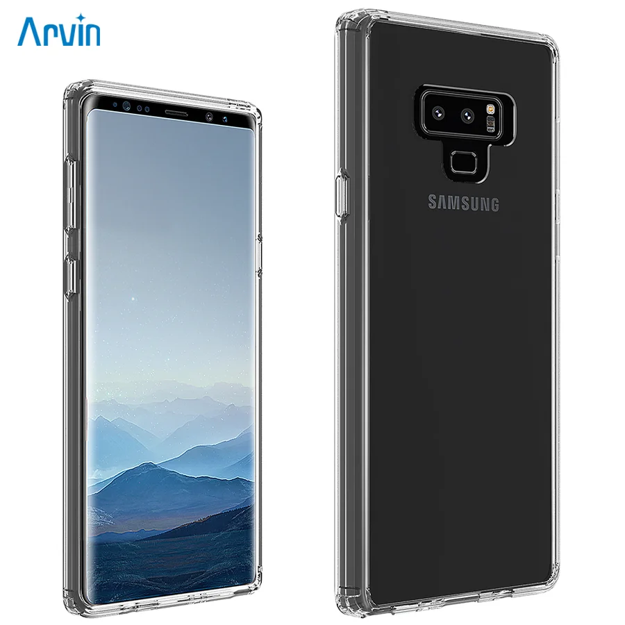 Arvin clear TPU Soft case Para Samsung Galaxy Note 9 Cristal ...