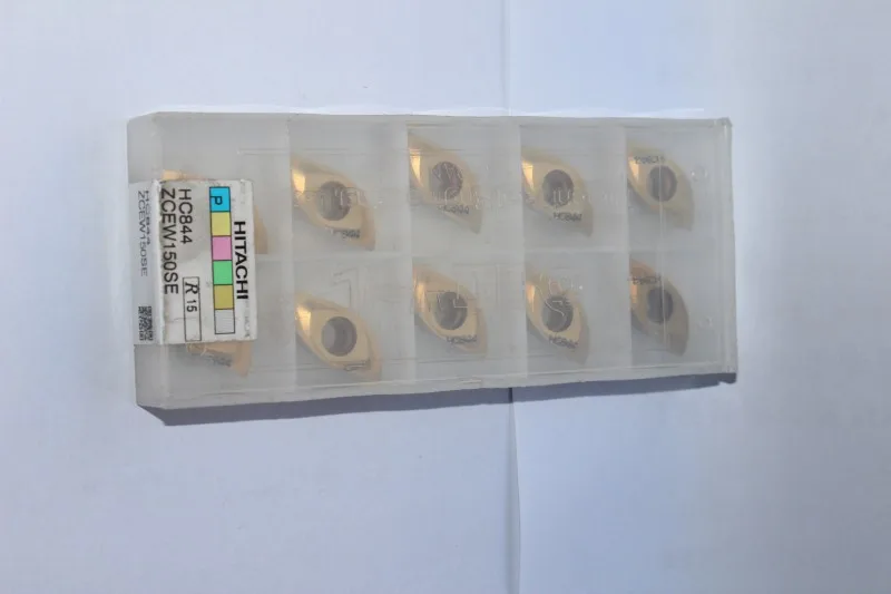 Carbide insert ZCEW150SE HC844 Inserts for miling cutter HITACHI|insert ...
