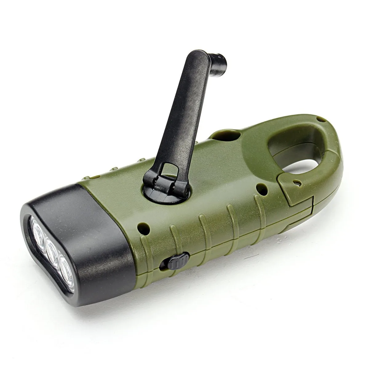 Mini Emergency Solar Flashlight Rechargeable LED Light - Military Shopping