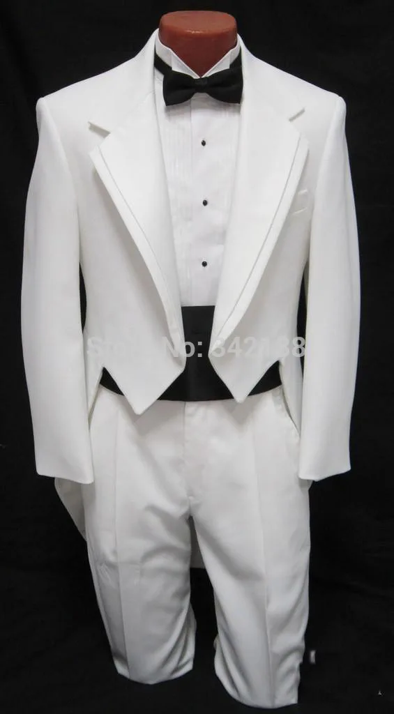 Terno-masculino-branco-smoking-traje-de-dan-a-cauda-e-casamento ...