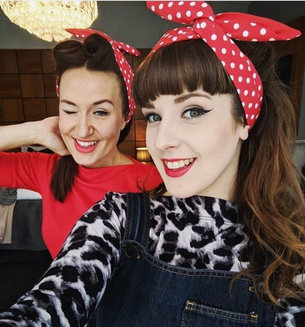 Pin Up Hairstyles With Bandana