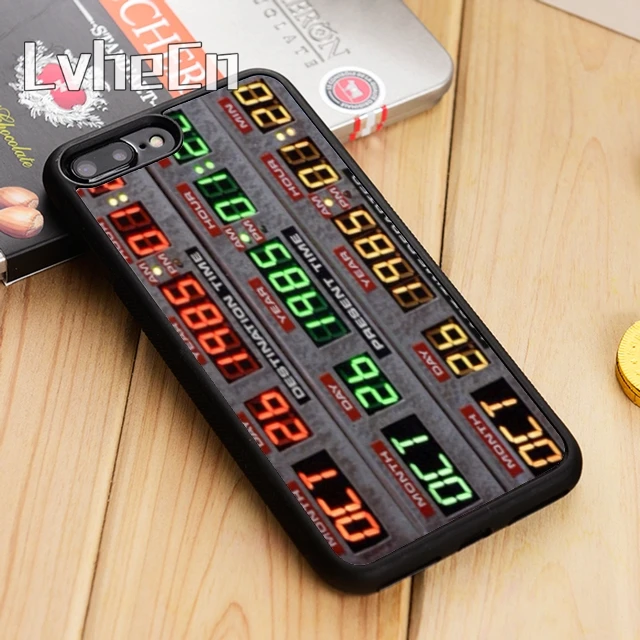 Back To The Future Time Machine Phone Case Cover For Iphone 13 12 Mini ...