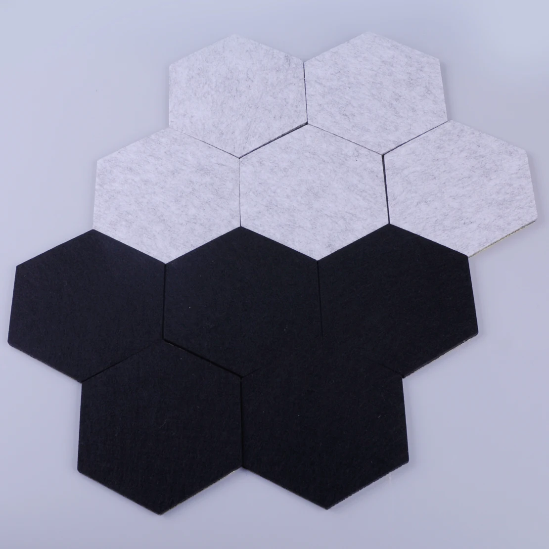 Letaosk-5Pcs-Hexagon-Vilt-Muur-Sticker-Board-Decoratieve ...