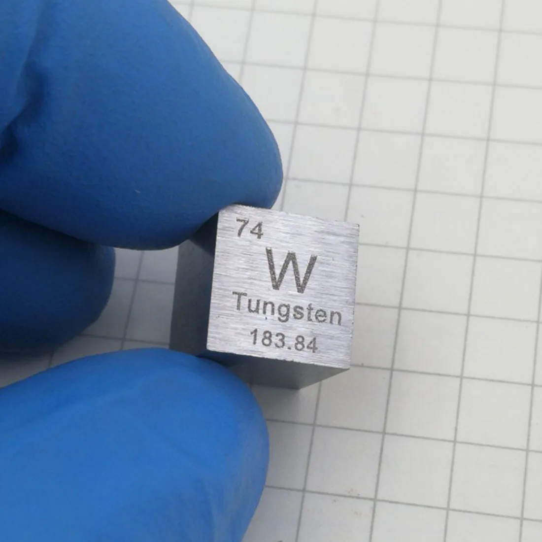 10 X 10 X 10mm (W≥99.9%) Wiredrawing Wolfram Cube Periodic Table Of ...