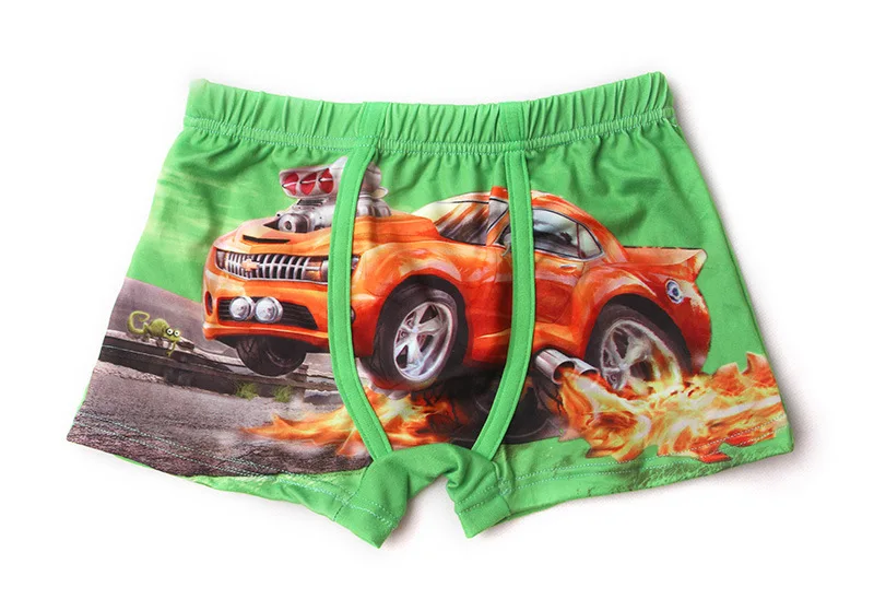 Лидер продаж трусы для мальчиков детское нижнее белье трусы боксеры короткие трусы с рисунком