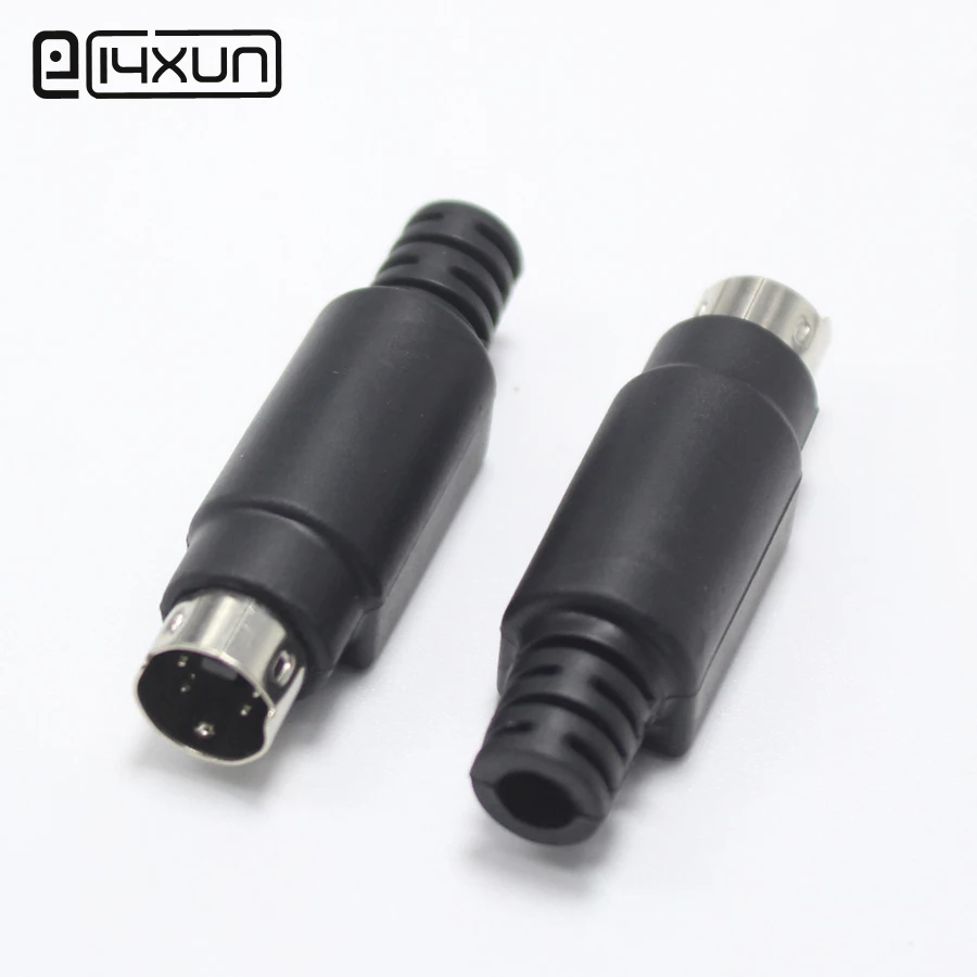 1pcs PLC 4P Male Plug Connector Copper MD4 S Terminal 4 Pin Large ...