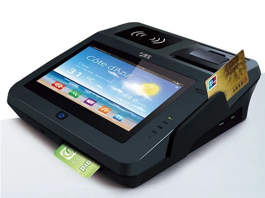 Android All in one Pos Terminal with EMV support Magcard/IC Card ...