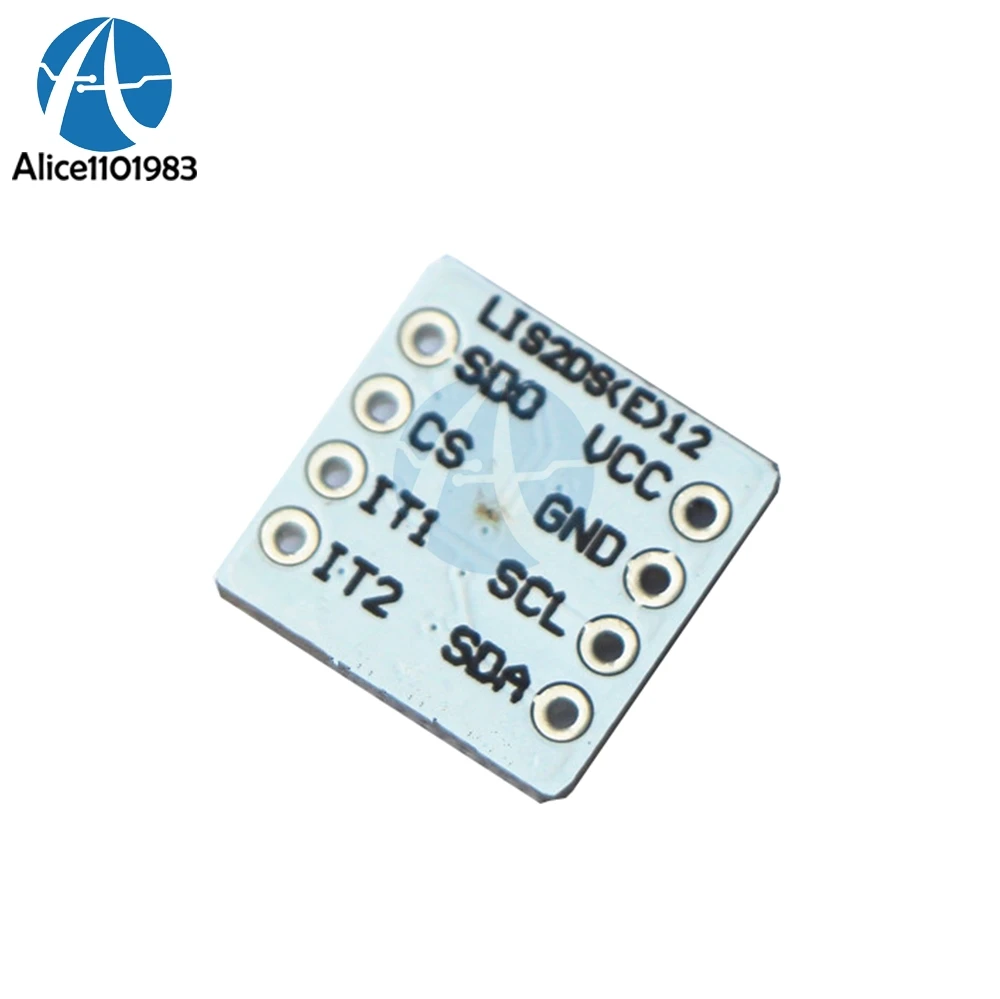 Arduino And Lis Dh Three Axis Linear Accelerometer Example Arduino